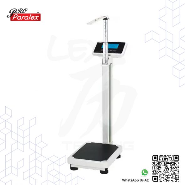 TCS-200LP Digital Platform Scale with BMI + LCD Display + Height Rod ...
